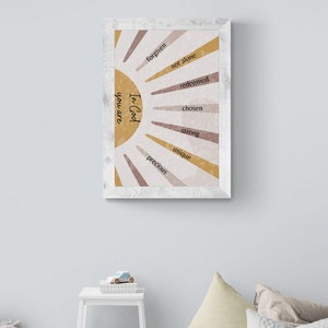 Encouraging Wall Decor for Girls, Uplifting Christian Decor, Girls ...