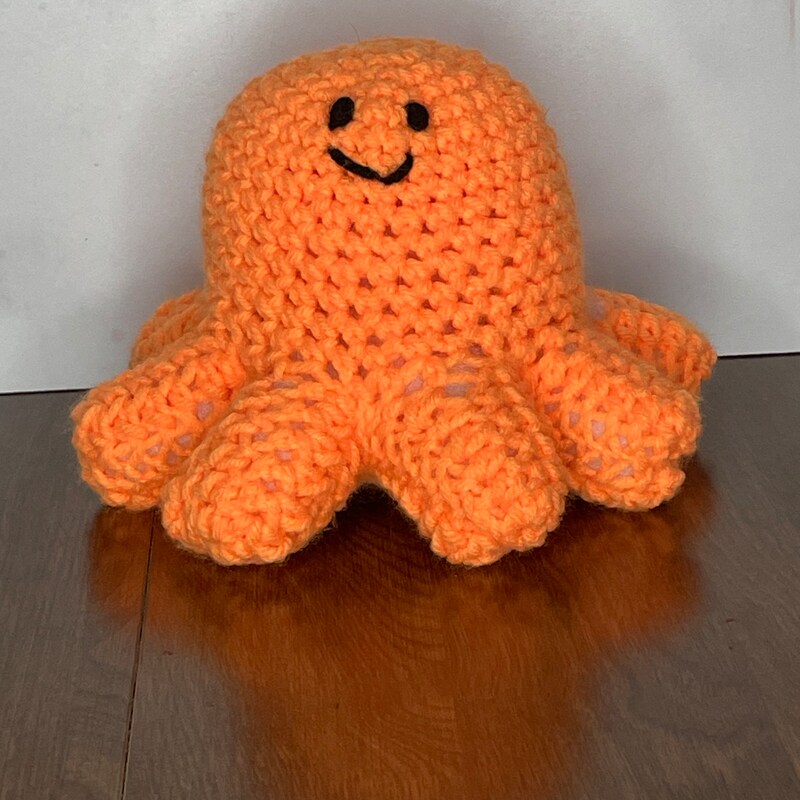 Orange Octopus - Etsy