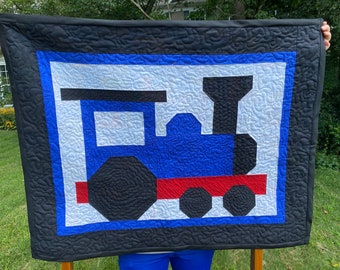 Tucker's Train Quilt Pattern - Etsy