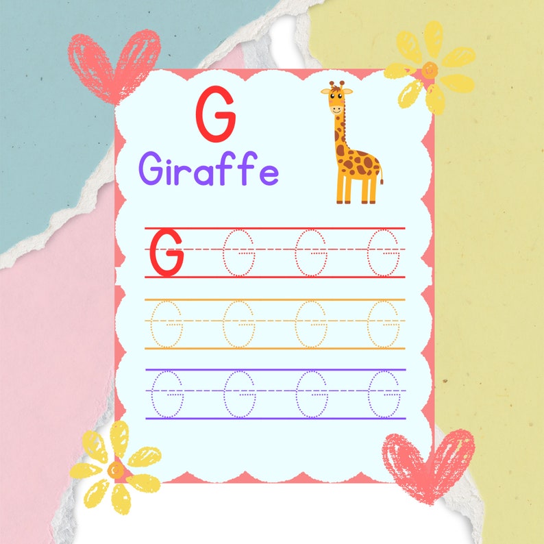 ABC Learn to Write, Preschool Learning, Kids Learning Activity ...