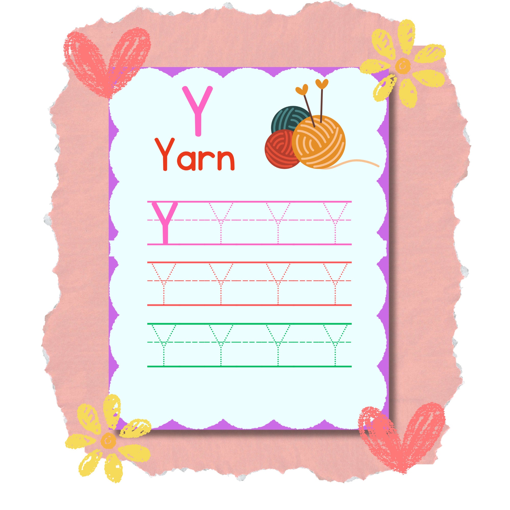 ABC Learn to Write, Preschool Learning, Kids Learning Activity ...