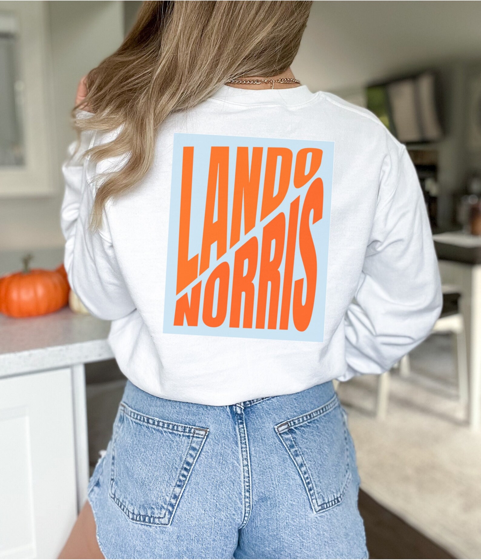 Lando Norris Unisex Crewneck Sweatshirt, Mclaren Racing Shirt, Formula ...