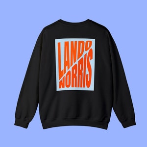 Lando Norris Unisex Crewneck Sweatshirt, Mclaren Racing Shirt, Formula ...