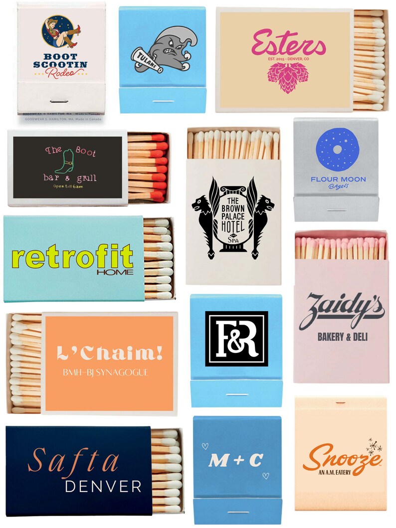 MATCHBOX TEMPLATE - Etsy