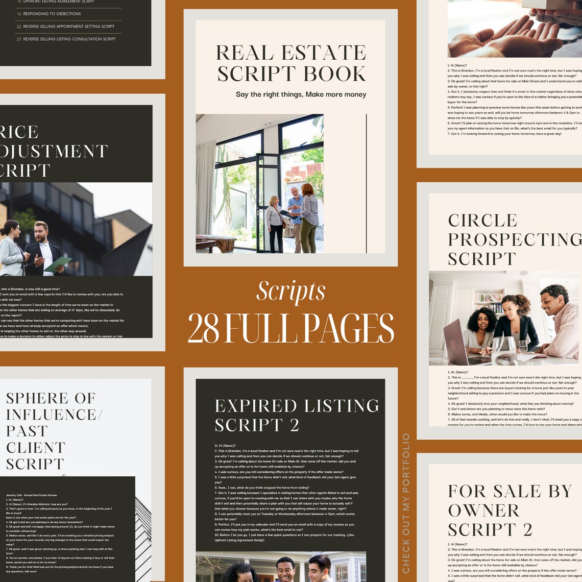 Real Estate Script Book - Realtor Guide, New Agent Gift, Scripts for ...