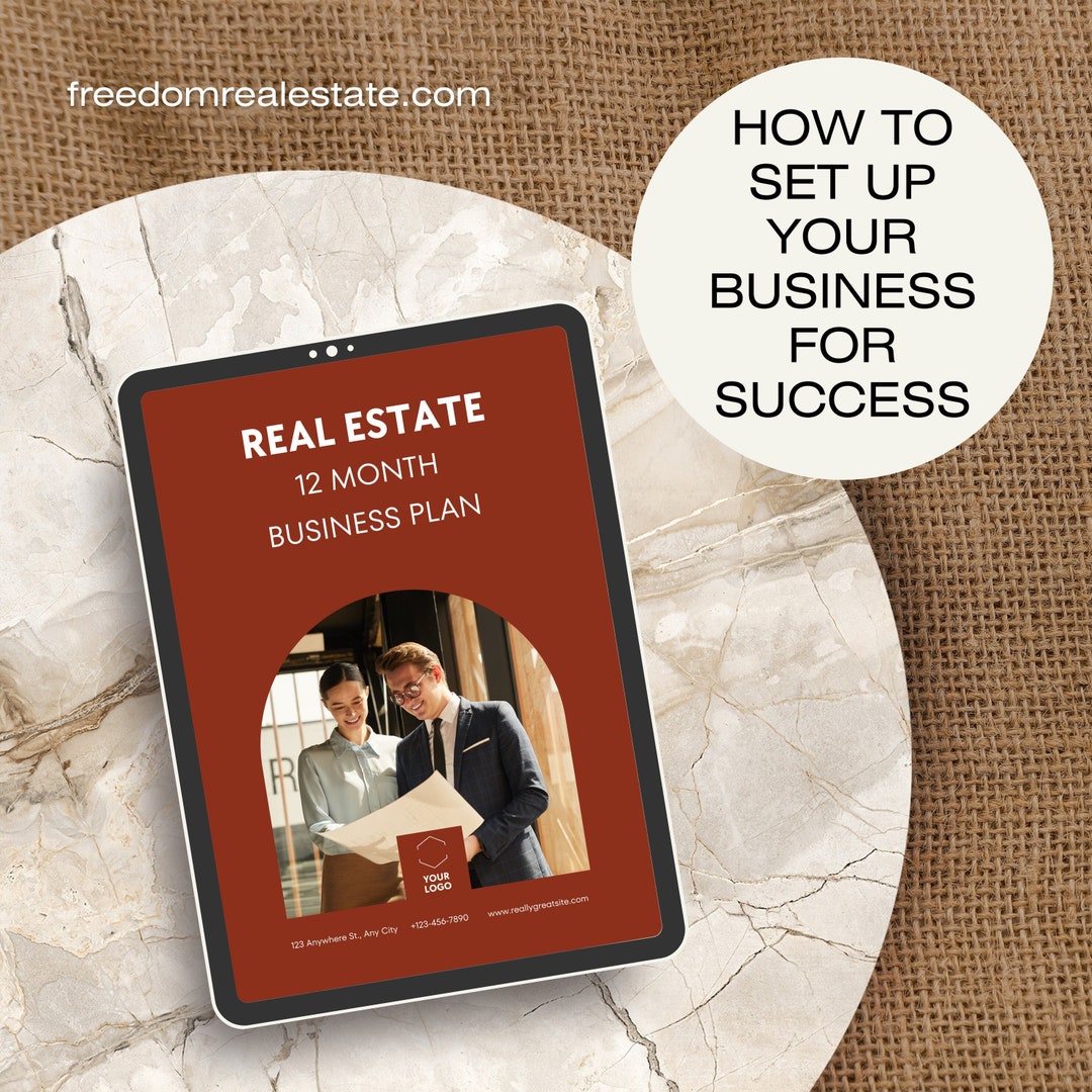 Realtor Business Plan, Business Planner, Real Estate Business, Real ...
