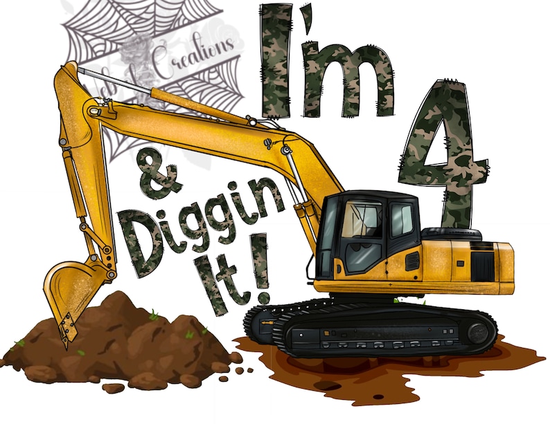 I’m Diggin It PNG - Etsy