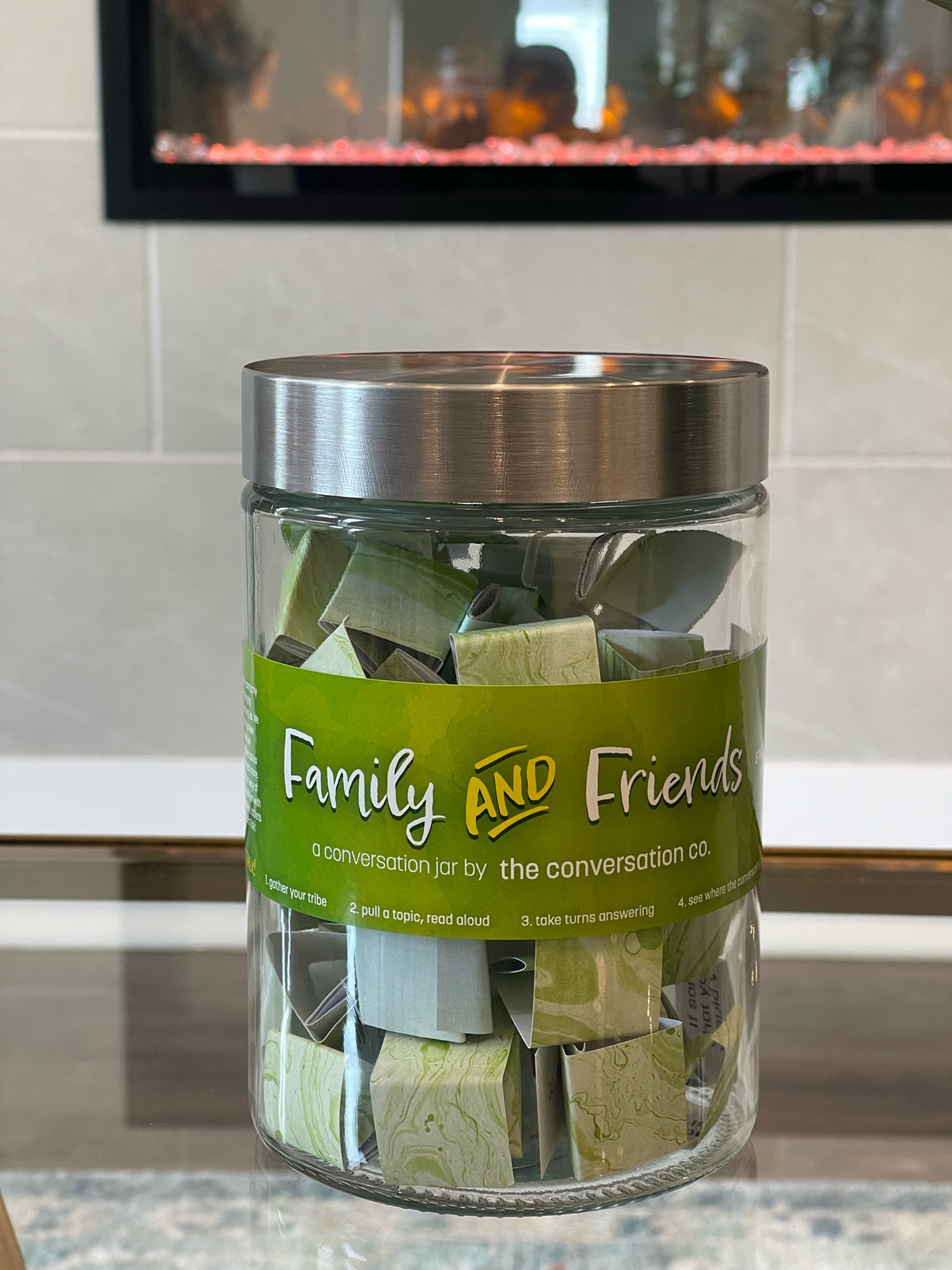 Conversation Jar Family & Friends Conversation Starters Girls Night ...