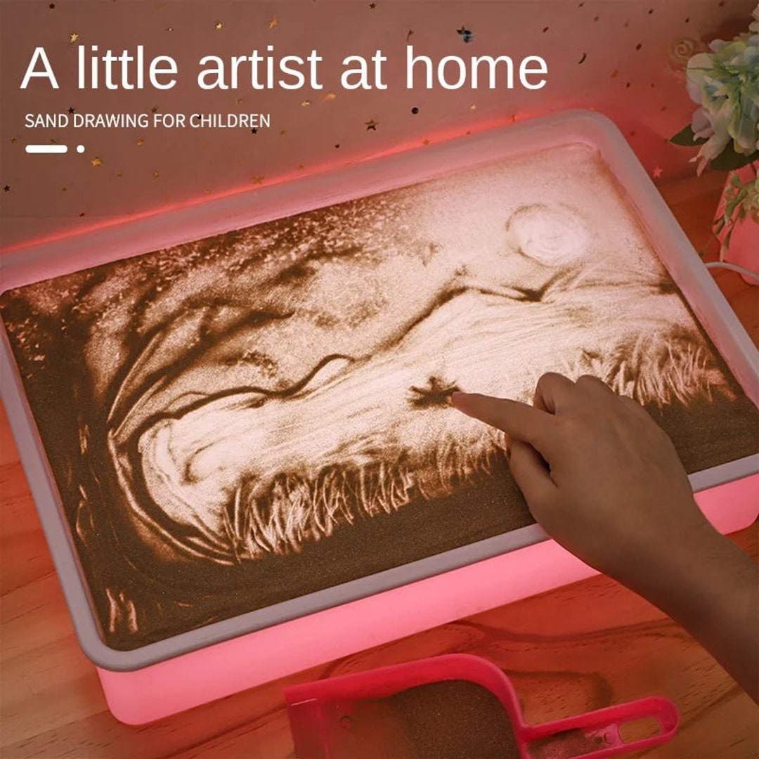 Children's Sand Painting Scratch Art Doodle Pad Sand Painting Cards ...