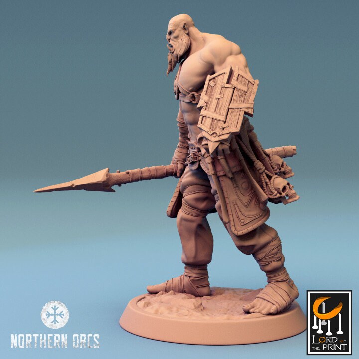 Orc Soldier Spear Stand the Tale of Archduke Mousin by Lord of the ...
