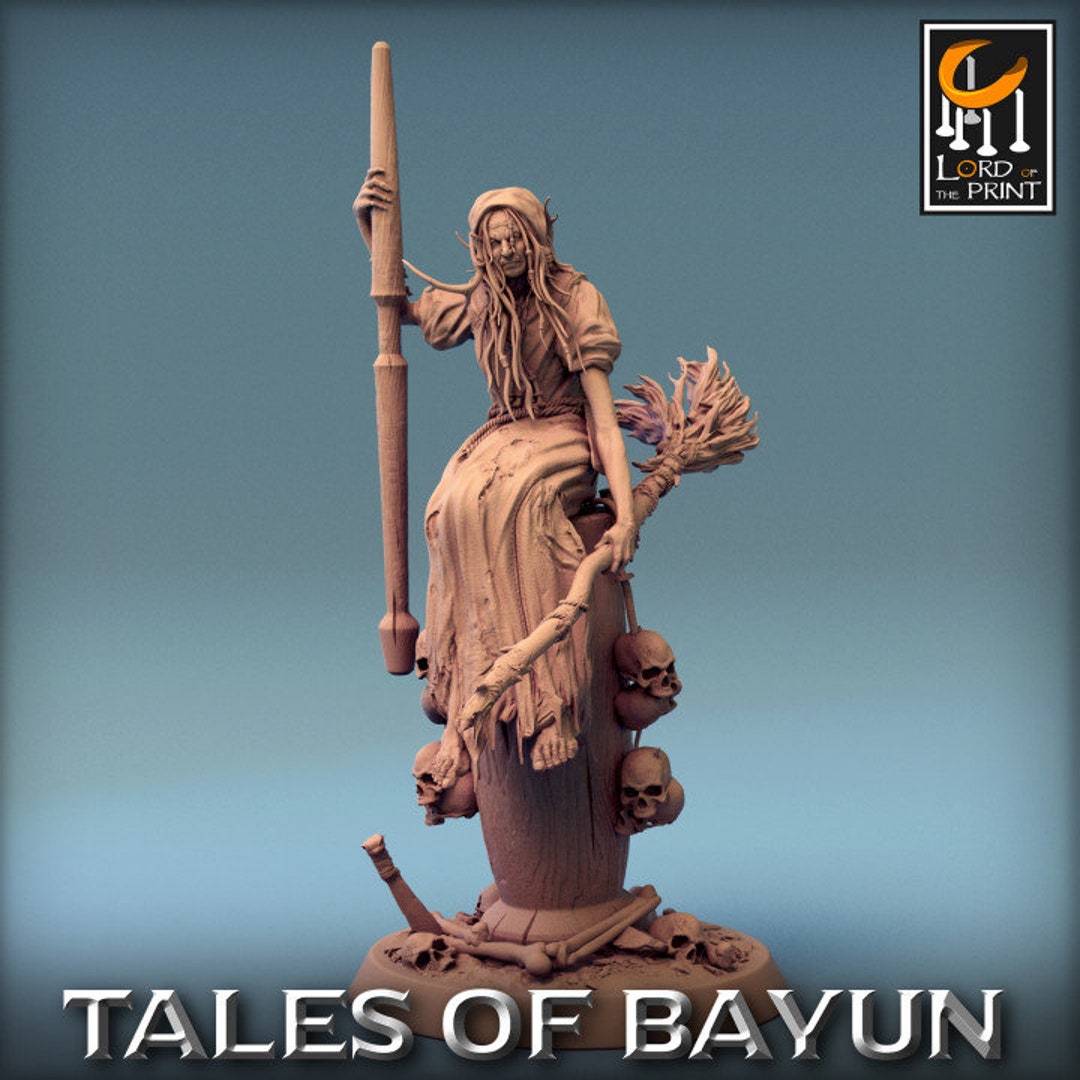 Baba Yaga - the Tales of Bayun - by Lord of the Print | Fantasy | Dnd ...