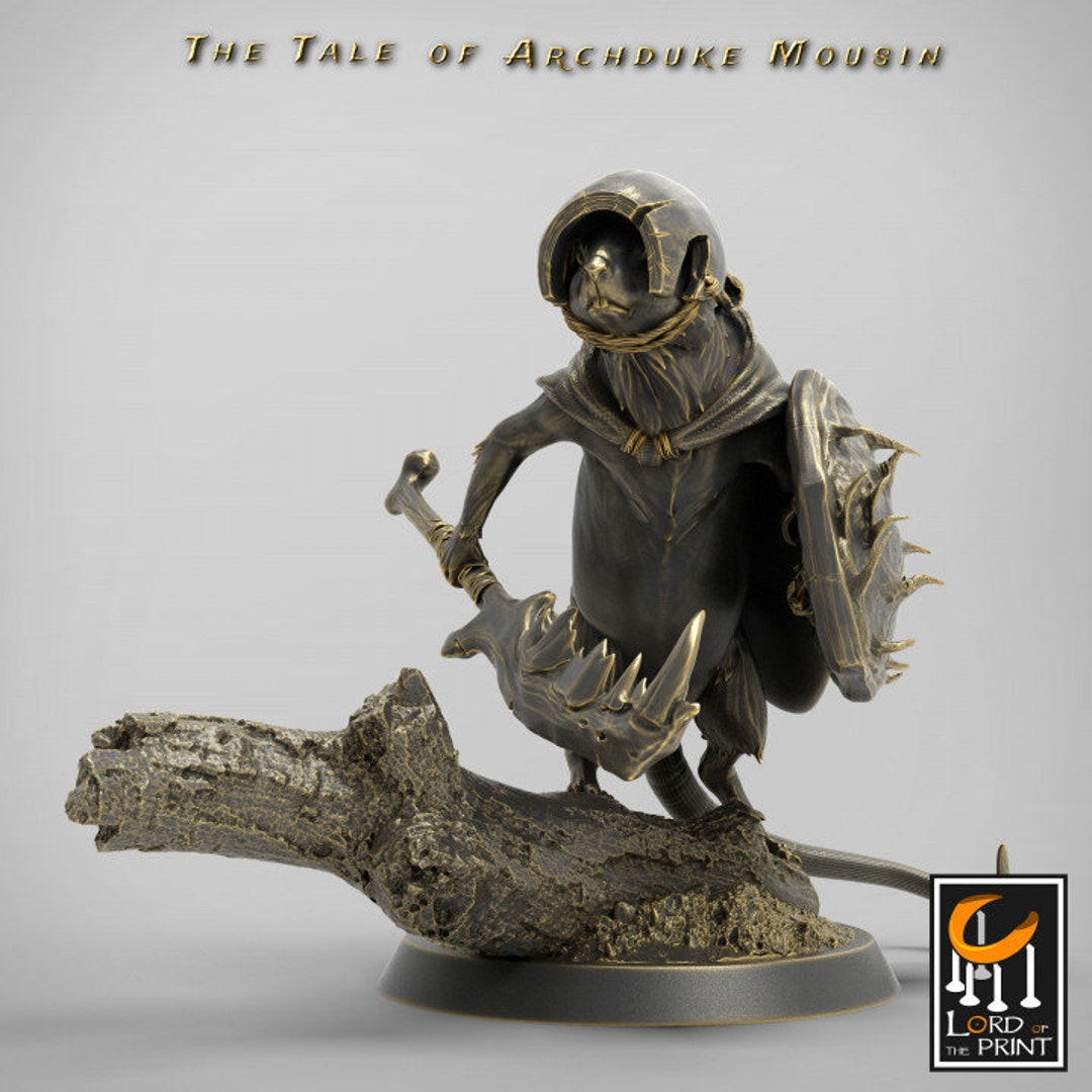 Mouse Soldier B - the Tale of Archduke Mousin - by Lord of the Print ...