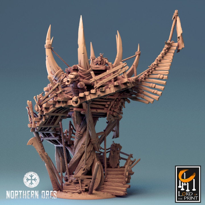 Orc Tower Northern Orcs by Lord of the Print Fantasy Dnd RPG Tabletop ...