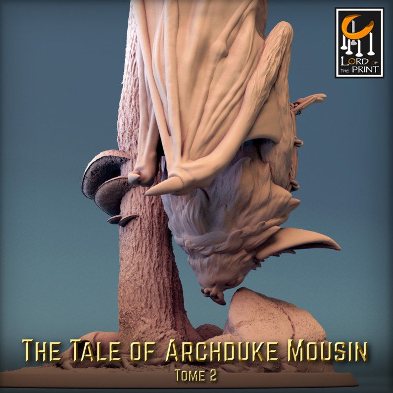 Mousin Bat Suspend the Tale of Archduke Mousin Tome 2 Fantasy Dnd RPG ...