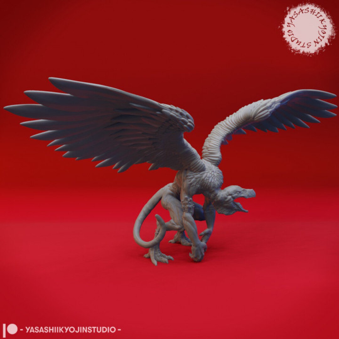 Vrock by Yasashii Kyojin Studios Cub Bear Fantasy Dnd RPG Tabletop ...