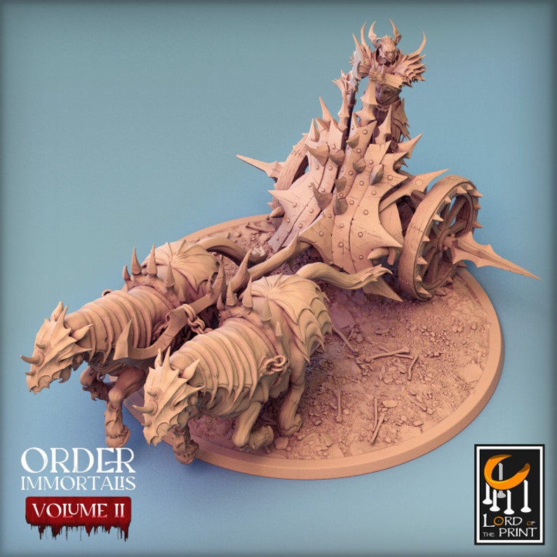 Chariot Duo Run Order Immortalis V2 by Lord of the Print Fantasy Dnd ...