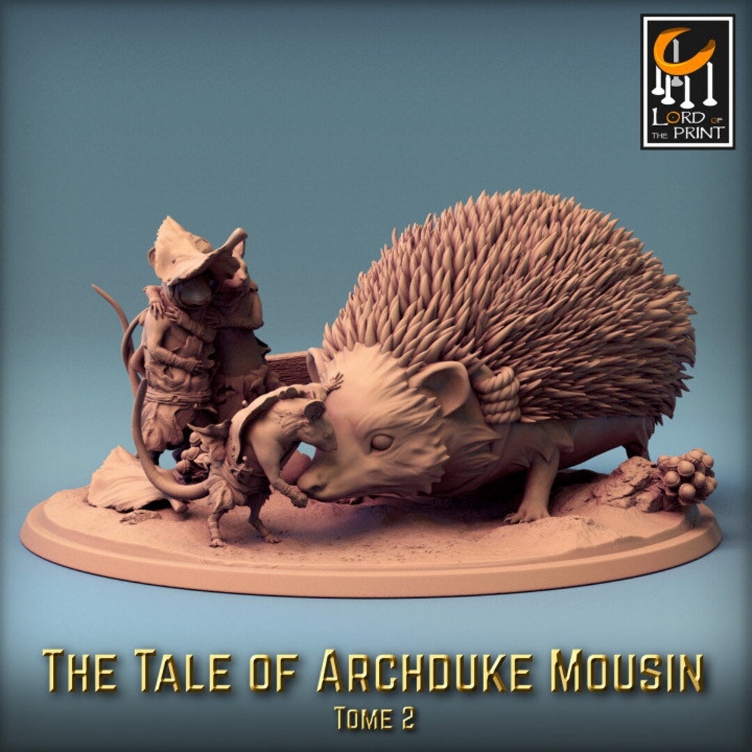 Mousin Hedgehog - the Tale of Archduke Mousin - by Lord of the Print ...