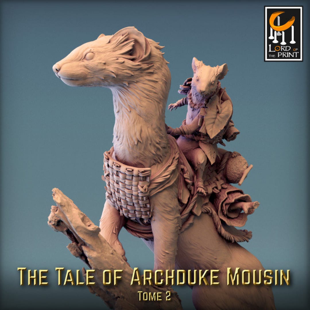 Mousin Weasel Climb the Tale of Archduke Mousin by Lord of - Etsy