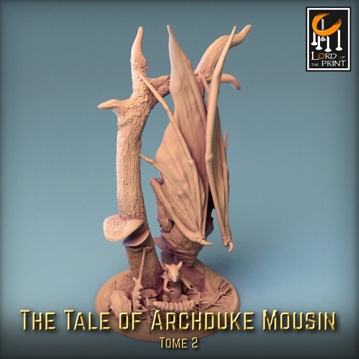 Mousin Bat Suspend the Tale of Archduke Mousin Tome 2 Fantasy Dnd RPG ...