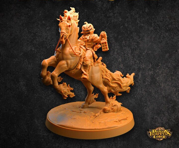 Headless Horseman on Nightmare by Dragon Trappers Lodge Halloween World ...