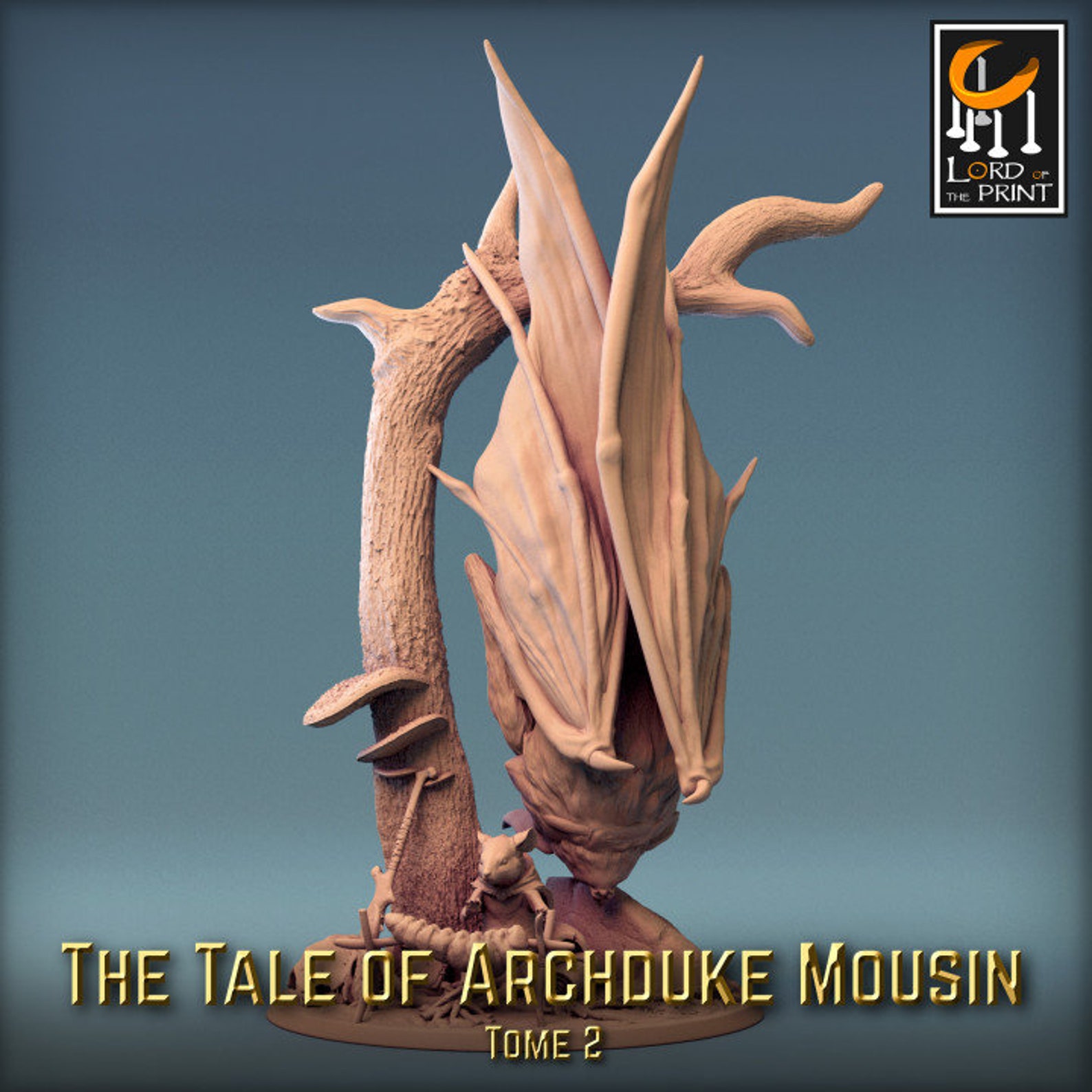 Mousin Bat Suspend the Tale of Archduke Mousin Tome 2 Fantasy Dnd RPG ...