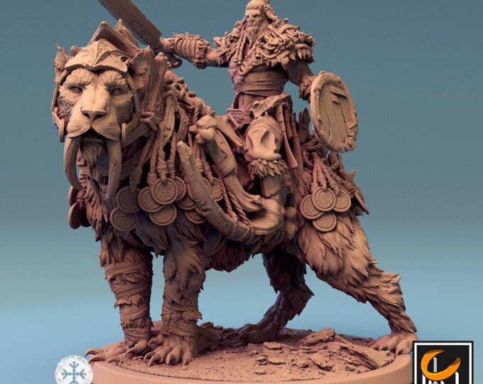 Saber-toothed Tiger Look - Northern Orcs - by Lord of the Print ...
