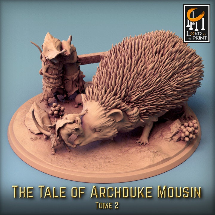 Mousin Hedgehog the Tale of Archduke Mousin by Lord of the Print ...