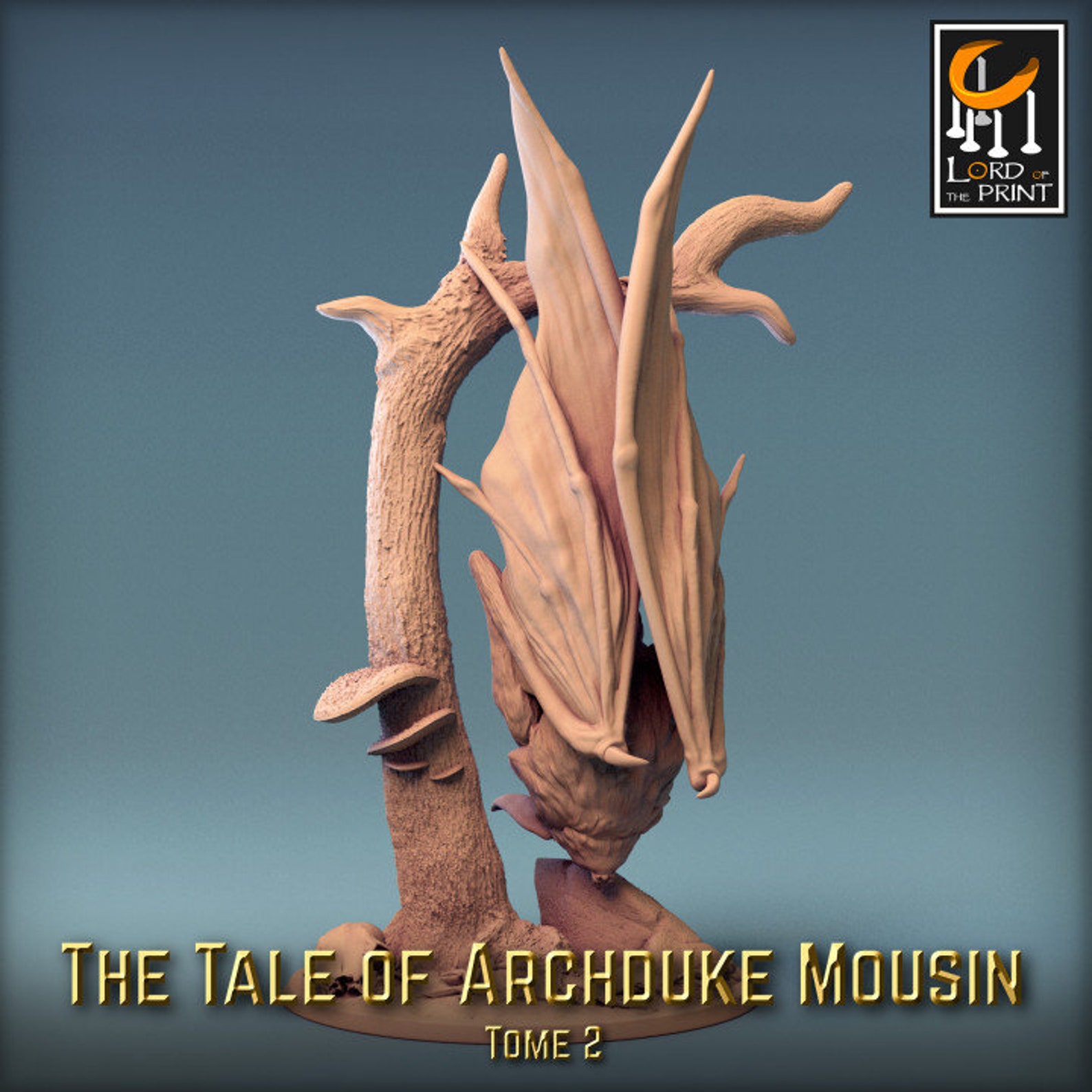 Mousin Bat Suspend the Tale of Archduke Mousin Tome 2 Fantasy Dnd RPG ...