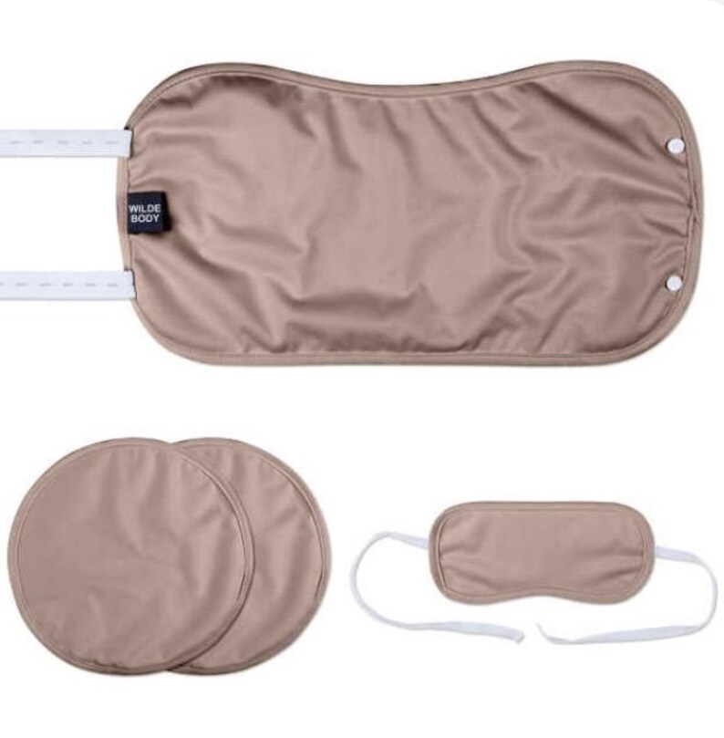 WILDE BODY Castor Oil Pack 6 Piece Kit - Etsy