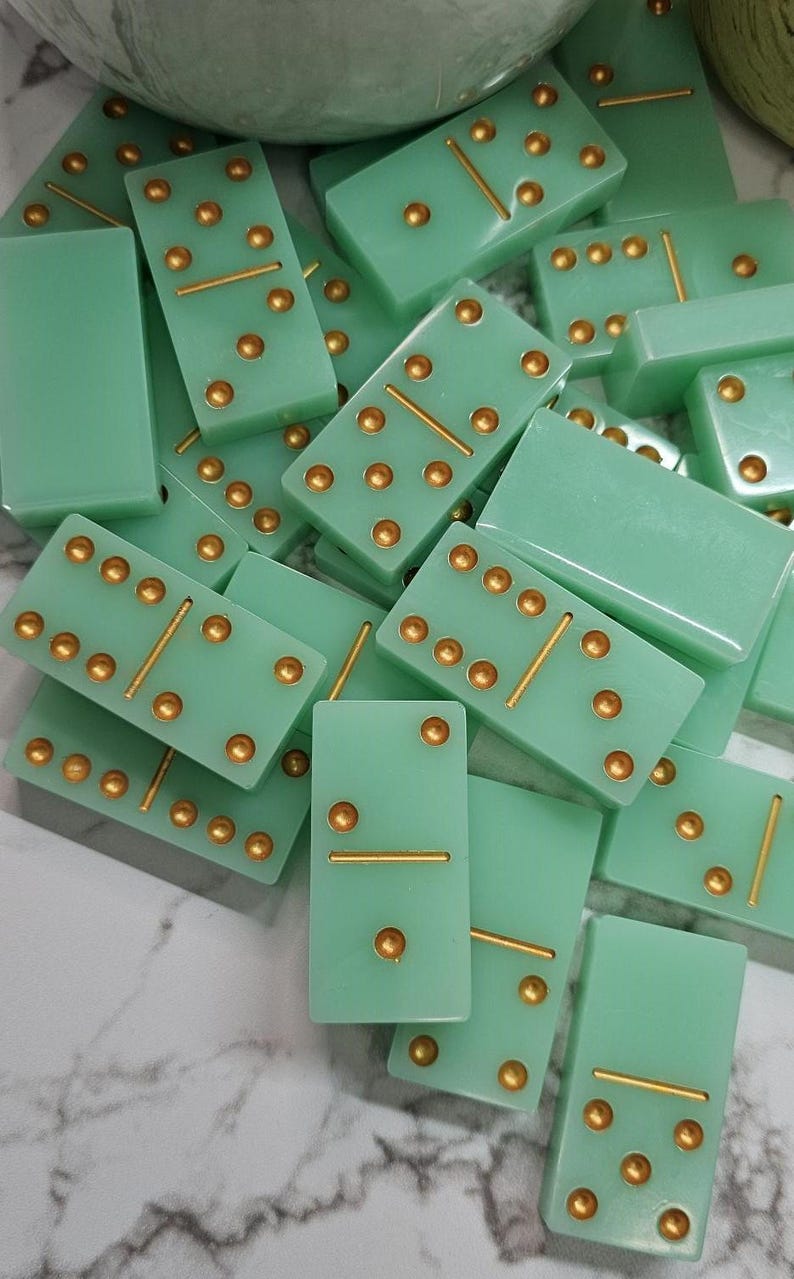 Custom Double 6 Domino Set: Personalized Family Game Night Gift - Etsy