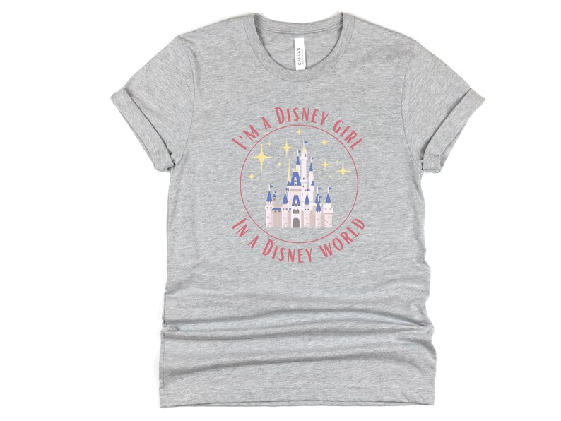 Disney Shirt, Disney Shirt for Women, I'm a Disney Girl Shirt, Disney T ...