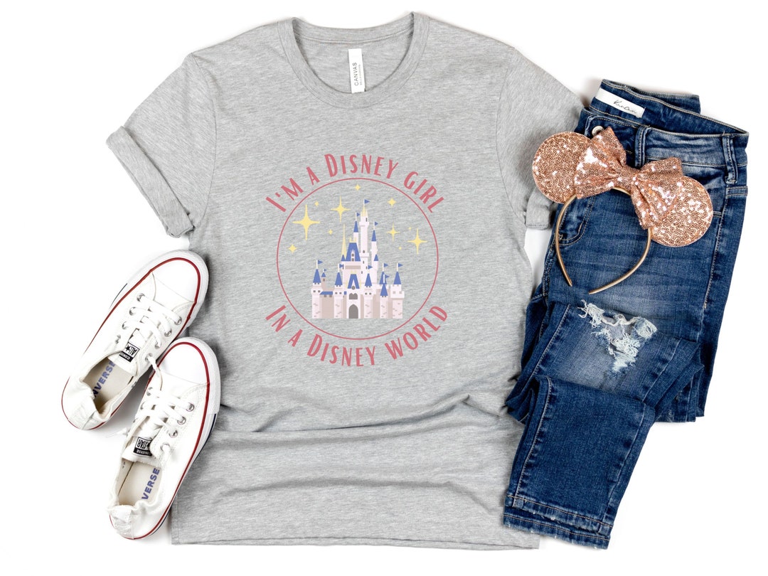Disney Shirt, Disney Shirt for Women, I'm a Disney Girl Shirt, Disney T ...