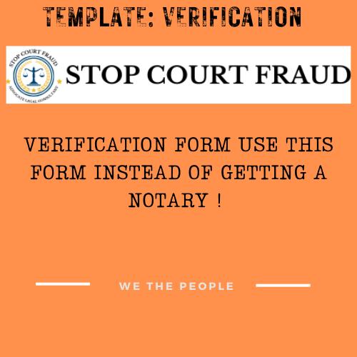 Verification Template Etsy