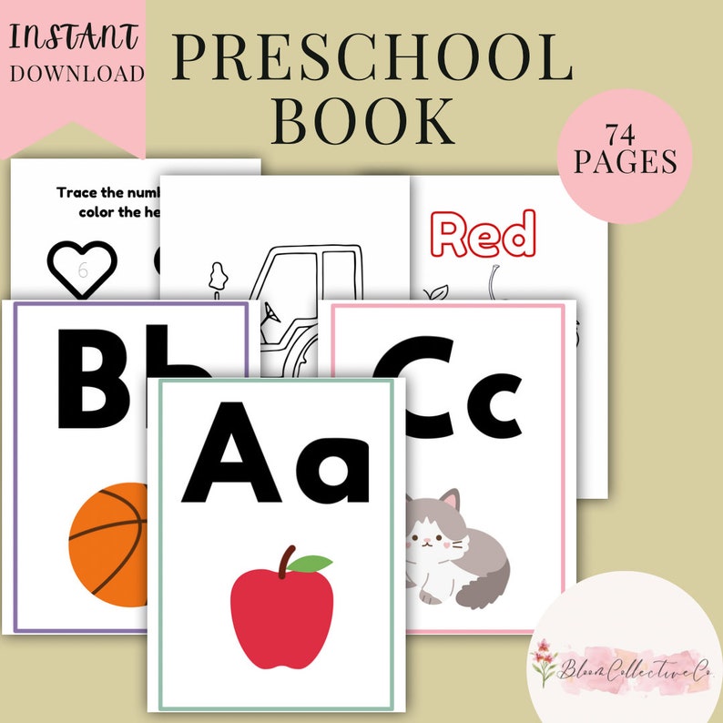 PRESCHOOL Morning Menu, Homeschool Morning Menu, Morning Menu ...