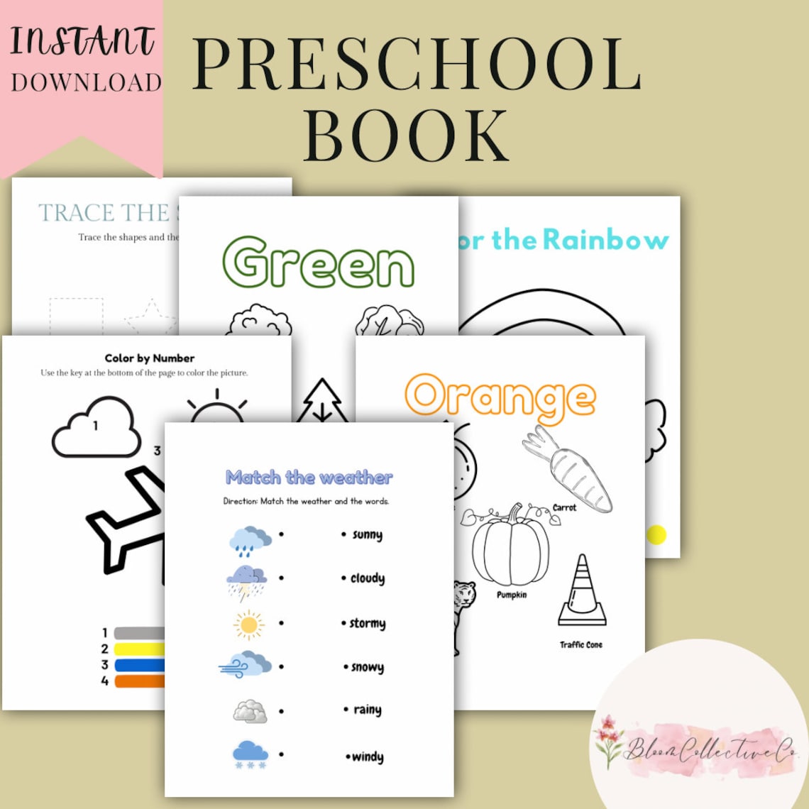 PRESCHOOL Morning Menu, Homeschool Morning Menu, Morning Menu ...