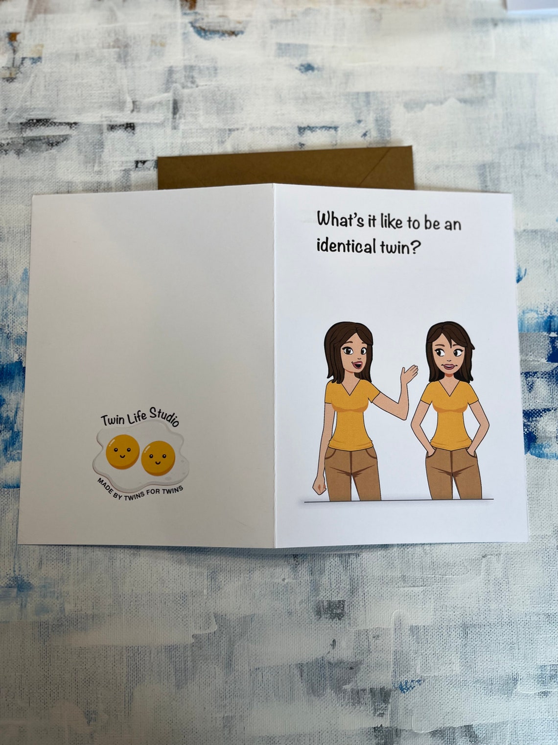 Funny Twin Birthday Card - Twin Birthday Card - Twin Card - What's It ...