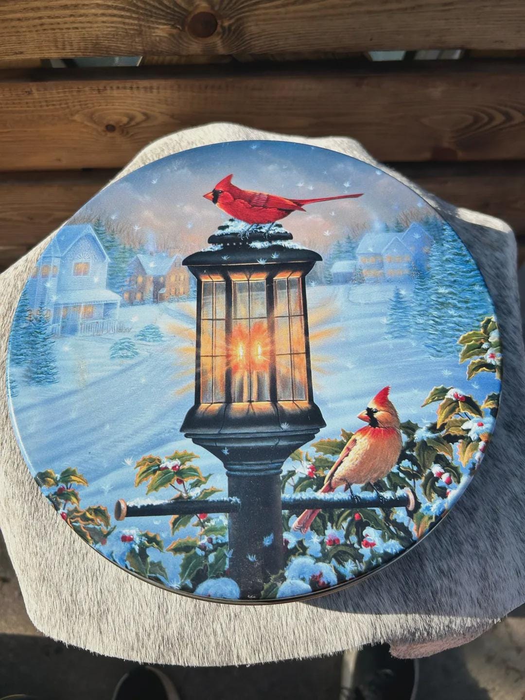Vintage 2001 Sam Timm Artwork Tin - Etsy
