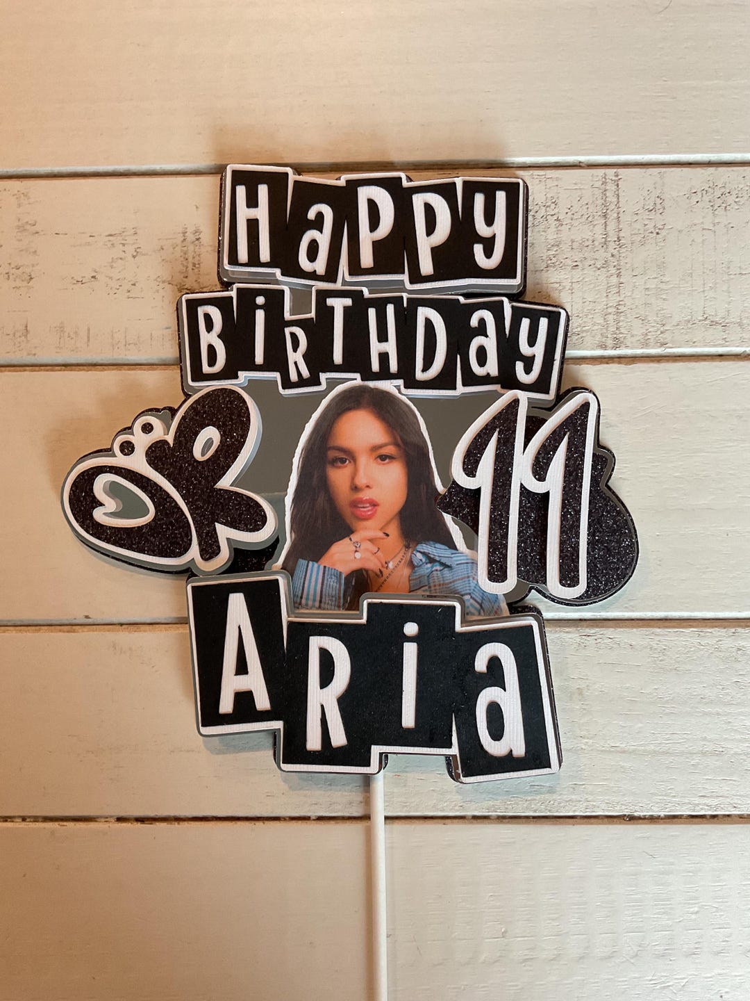 Olivia Rodrigo Cake Topper. - Etsy