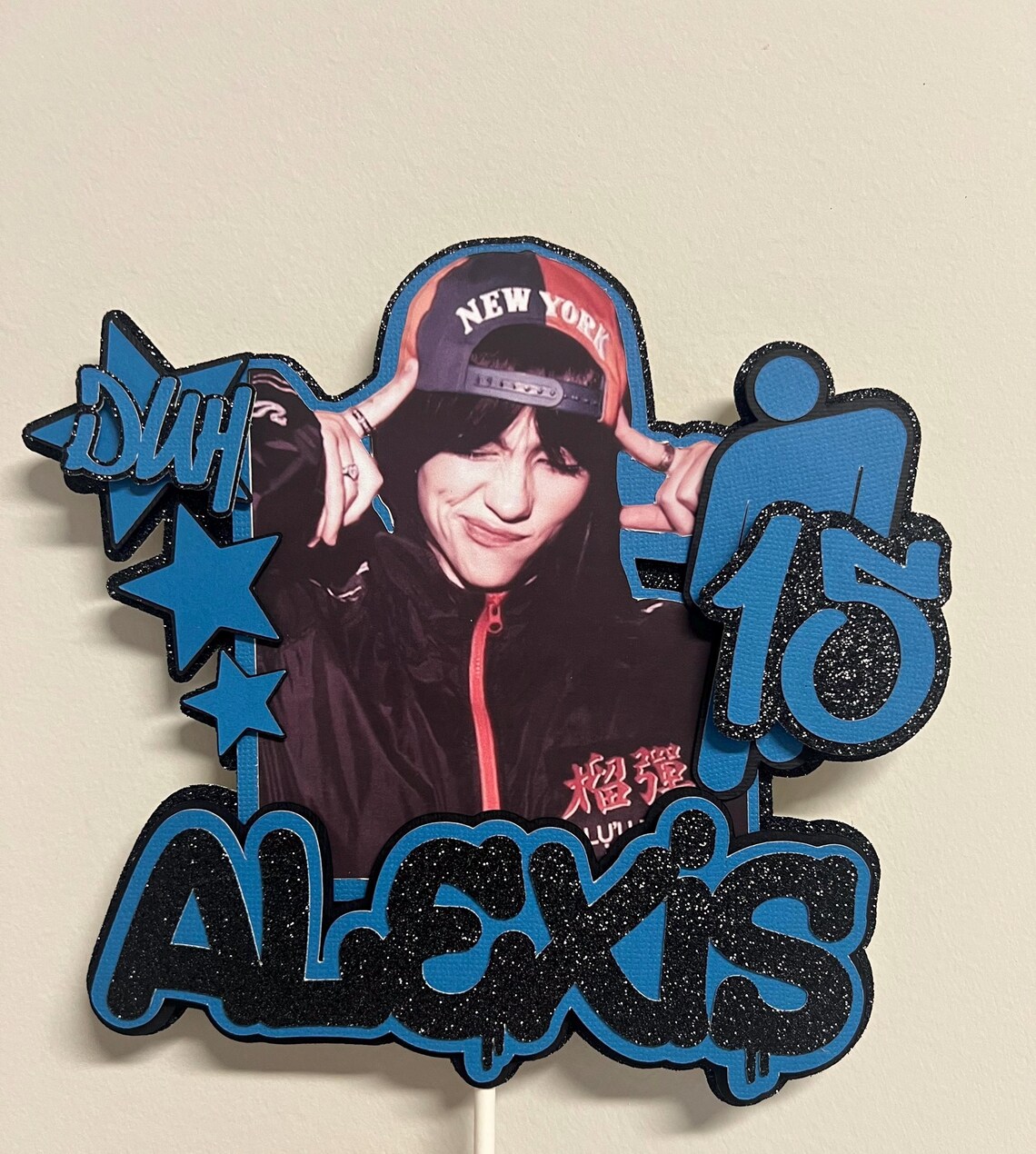Singer Billie Cake Topper - Etsy
