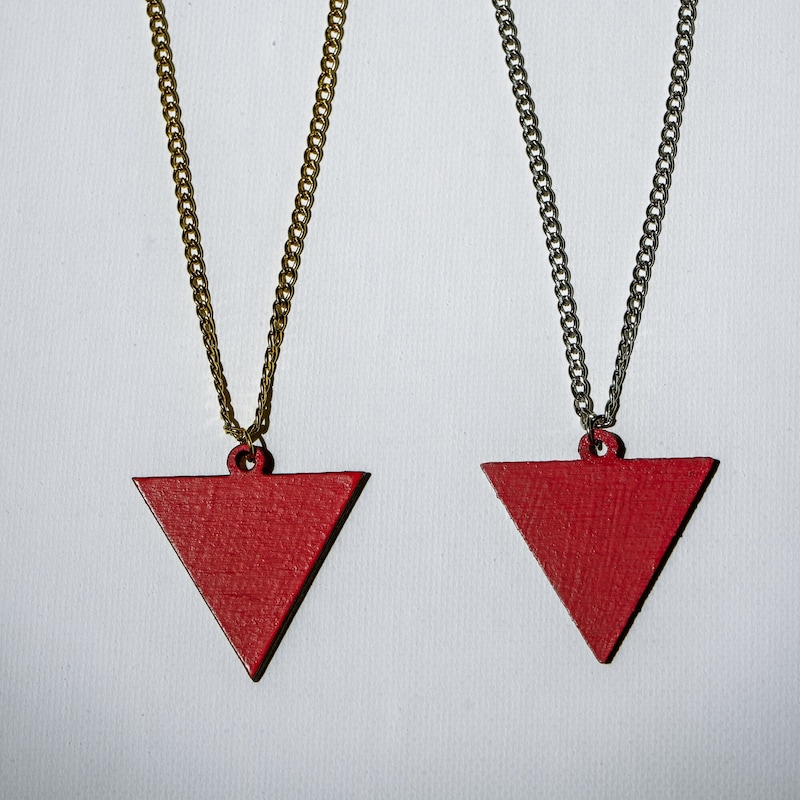 Triangles Necklace - Etsy