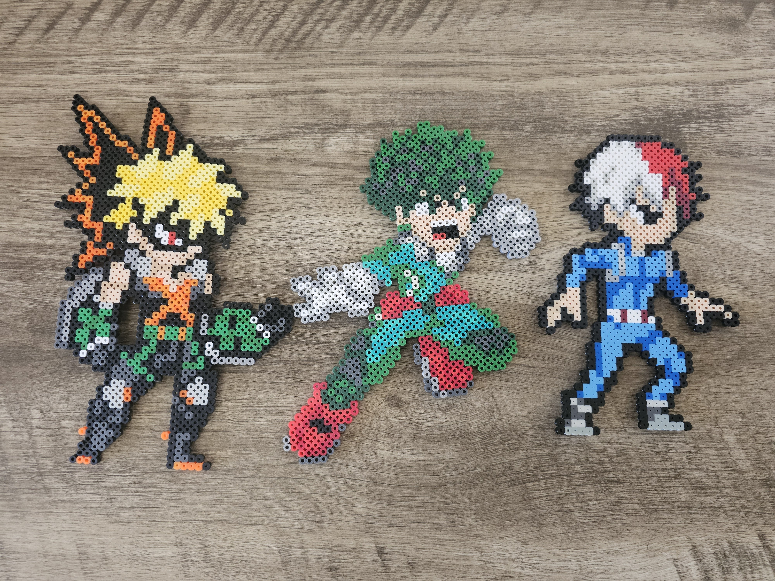 My Hero Academia Large Perler Bead Art - Etsy