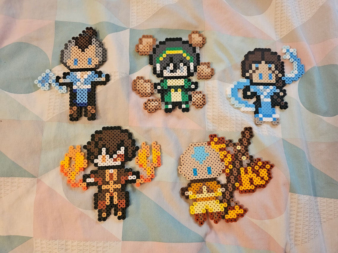 Avatar the Last Airbender Perler Bead Art - Etsy