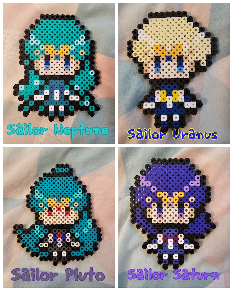 Chibi Sailor Moon Perler Bead Art - Etsy