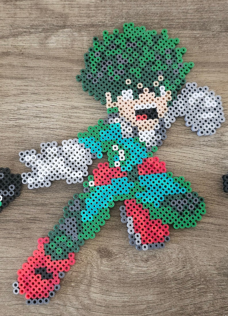 My Hero Academia Large Perler Bead Art - Etsy