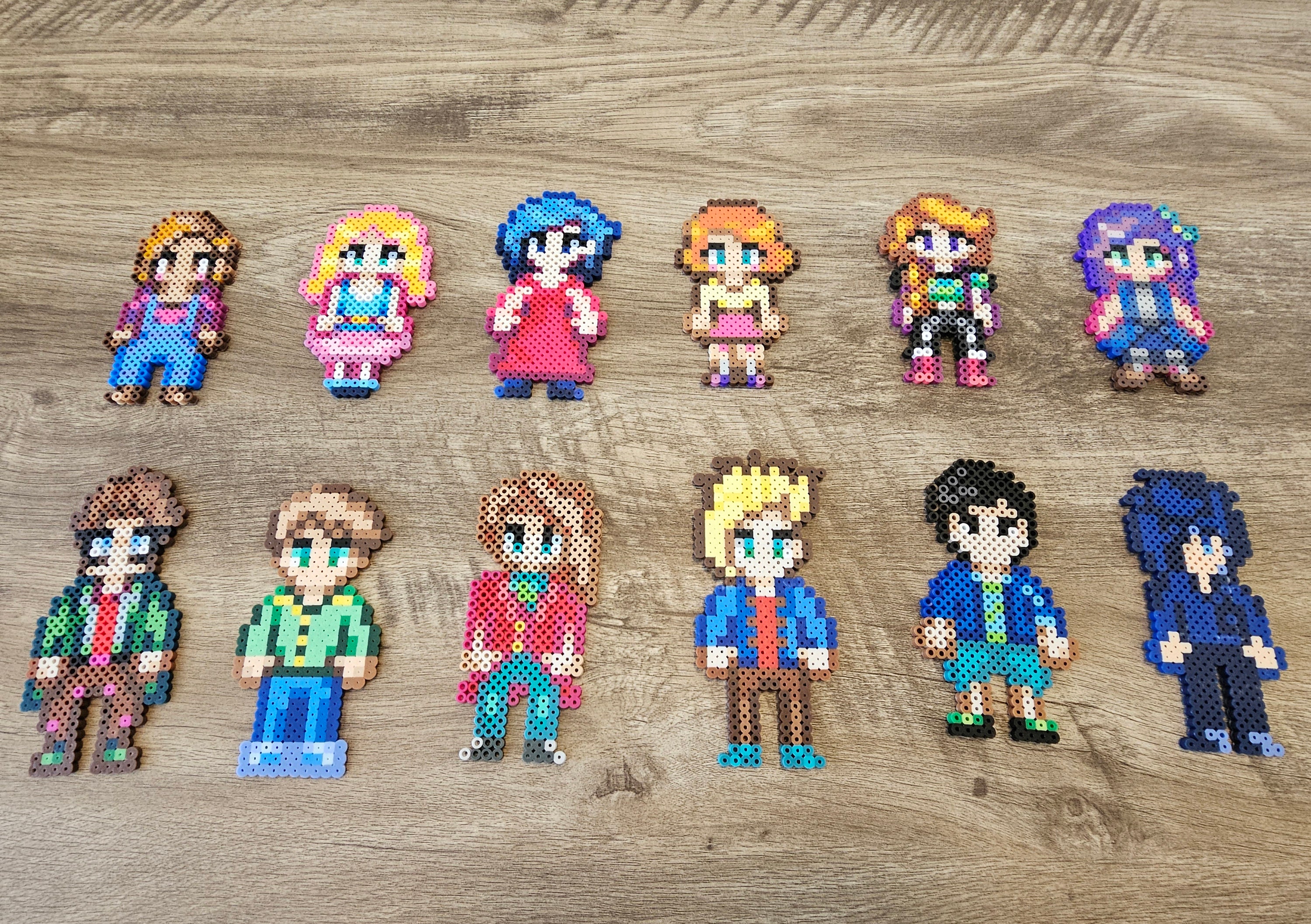 Stardew Valley Character Perler Beads - Etsy