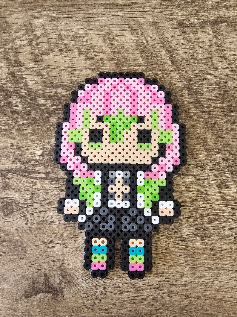 D3m0n Sl4y3r Perler Bead Art - Etsy