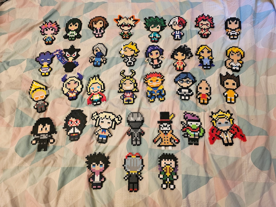 My Hero Academia Perler Beads - Etsy