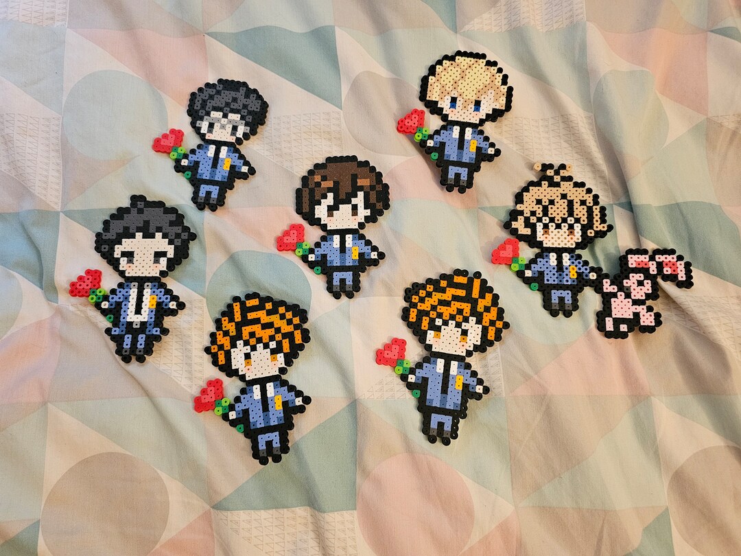 Ouran High School Host Club Perler Bead Art - Etsy
