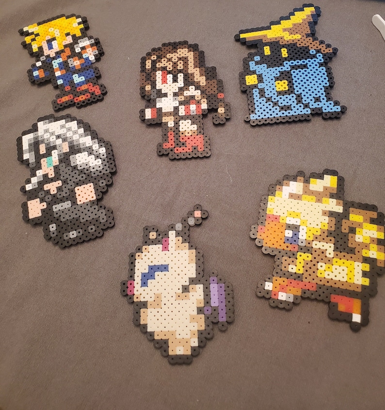 Final Fantasy Perler Bead Art - Etsy