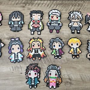 Demon Slayer Perler Beads - Etsy